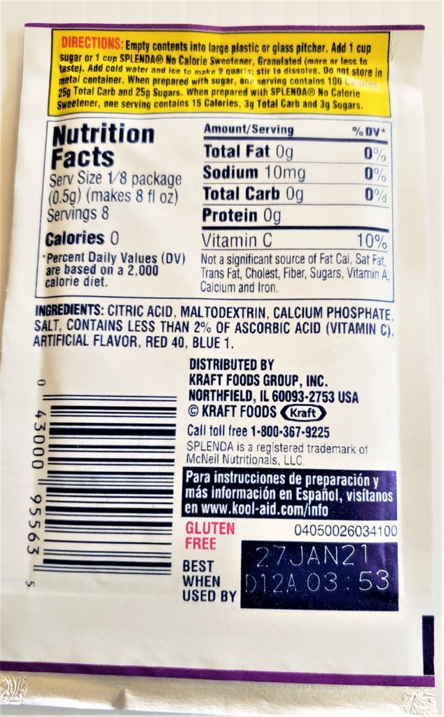 Kool-Aid Unsweetened Drink Mix Lemon-Lime – Crowsnest Candy Company