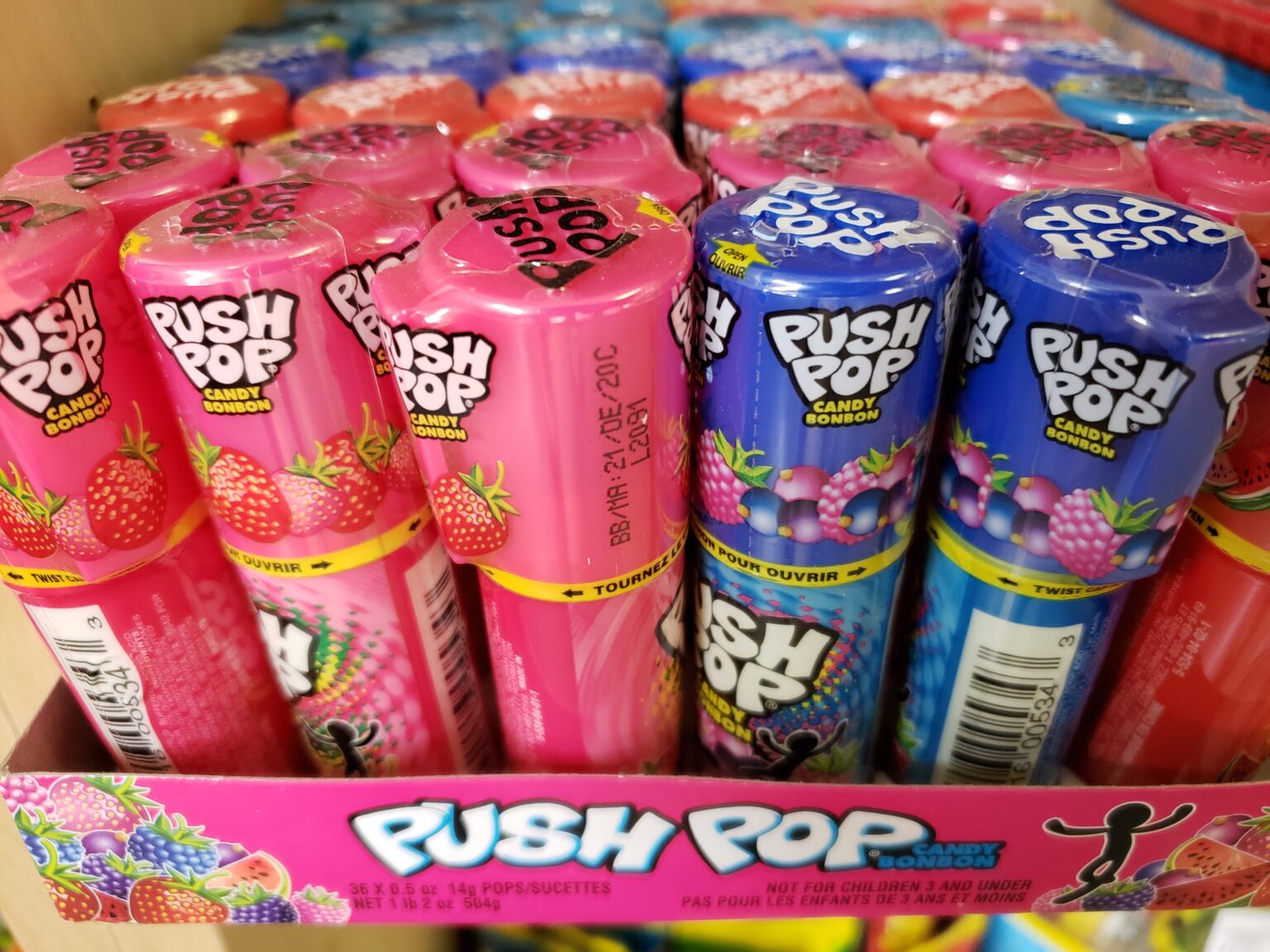 Push Pop 14g – Crowsnest Candy Company