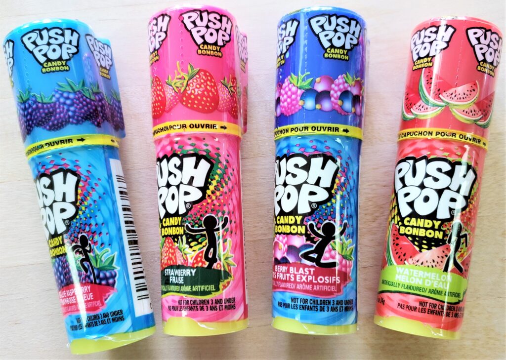 Push Pop 14g – Crowsnest Candy Company