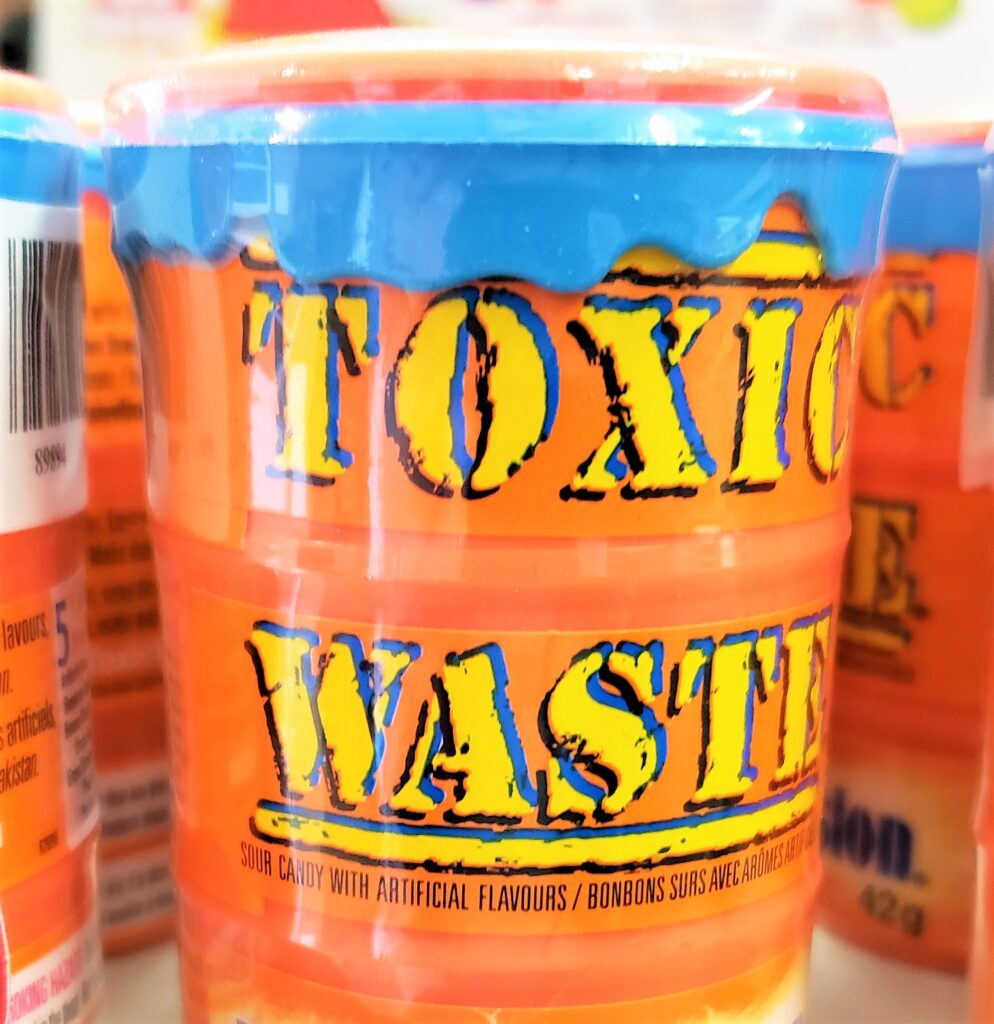 Toxic Waste Sour Candy Drums Nuclear Fusion – Crowsnest Candy Company