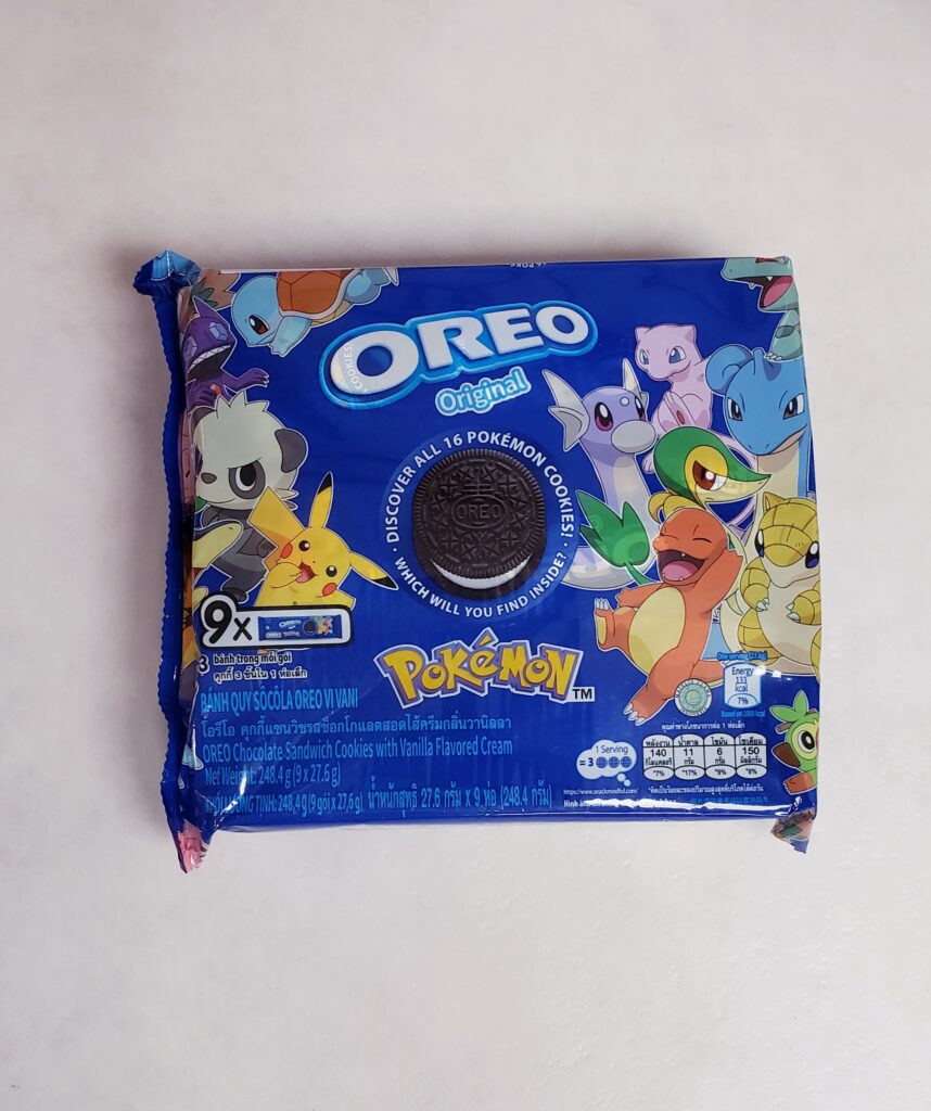 Oreo Special Edition Pokemon with Collectible Card – Crowsnest Candy ...