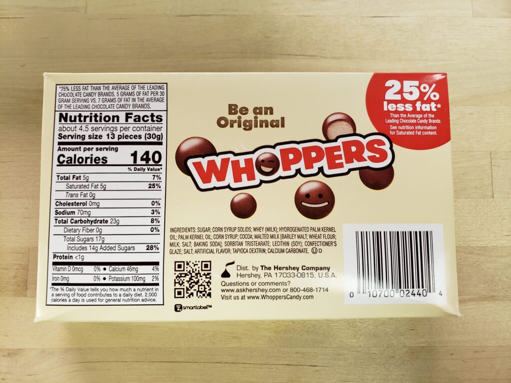 Whoppers Theatre Box – Crowsnest Candy Company
