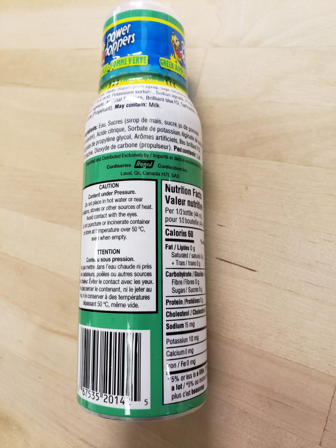 Power Poppers Sour Foam 88ml – Crowsnest Candy Company