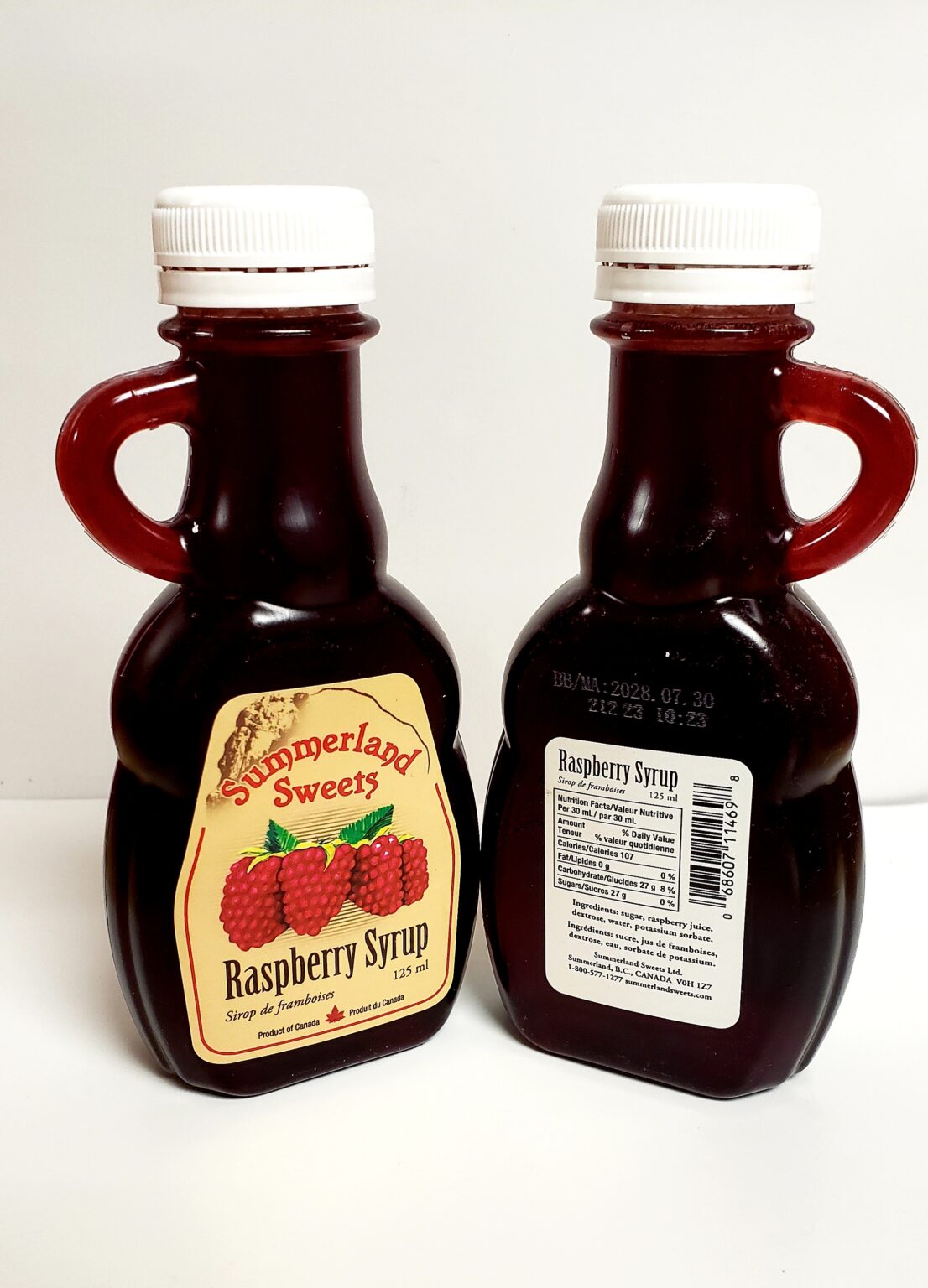 Summerland Raspberry Syrup 125ml – Crowsnest Candy Company