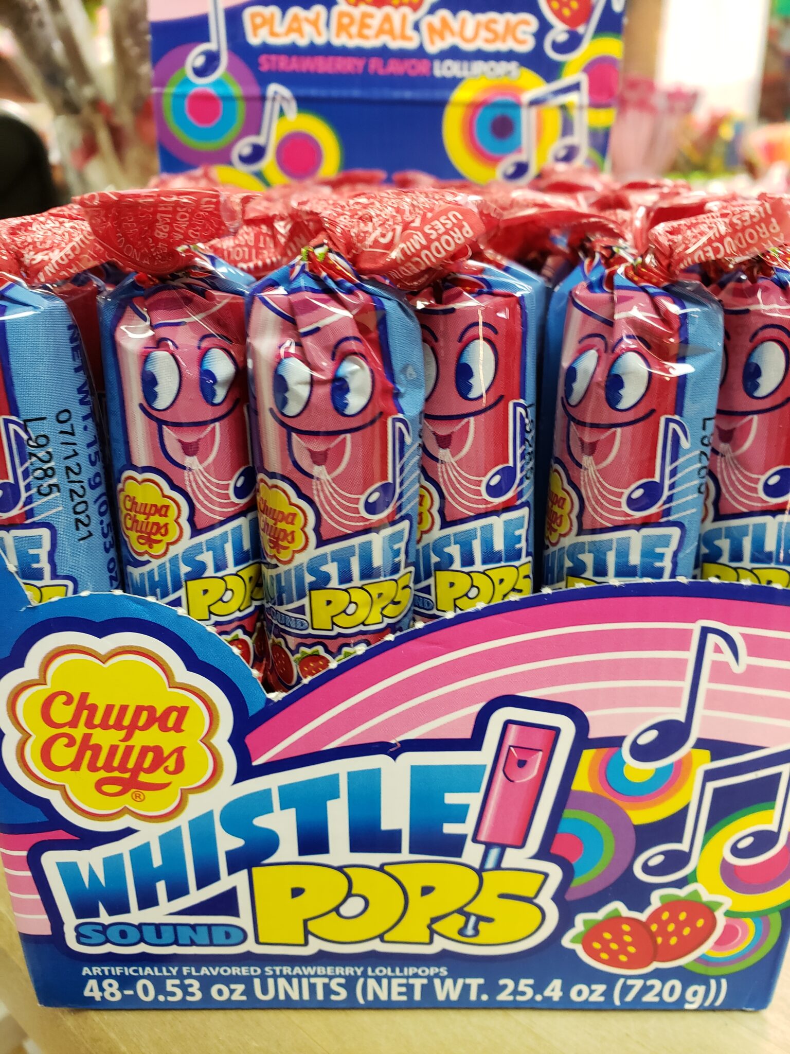 Chupa Chups Melody Pops Strawberry – Crowsnest Candy Company