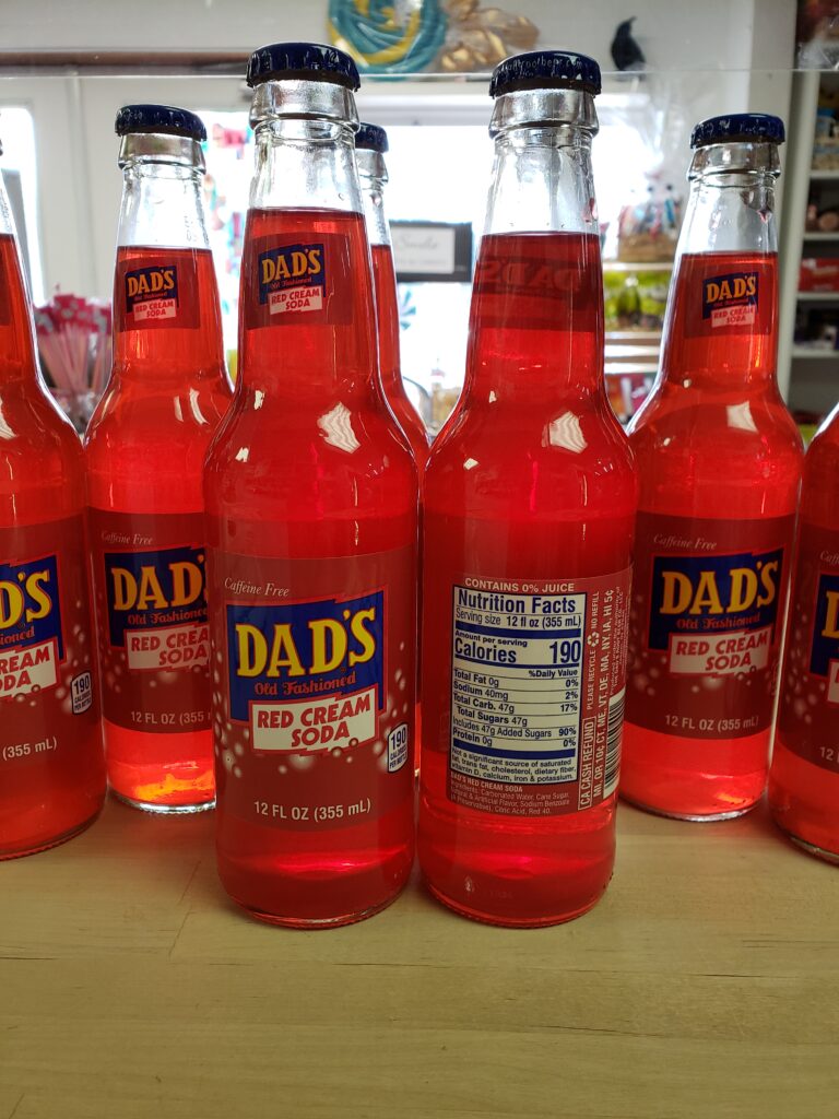 Dad’s Red Cream Soda 355ml – Crowsnest Candy Company