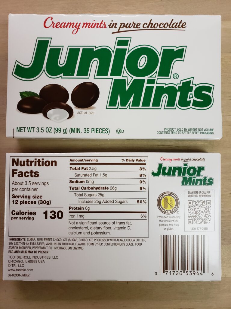 Junior Mints Theatre Box – Crowsnest Candy Company