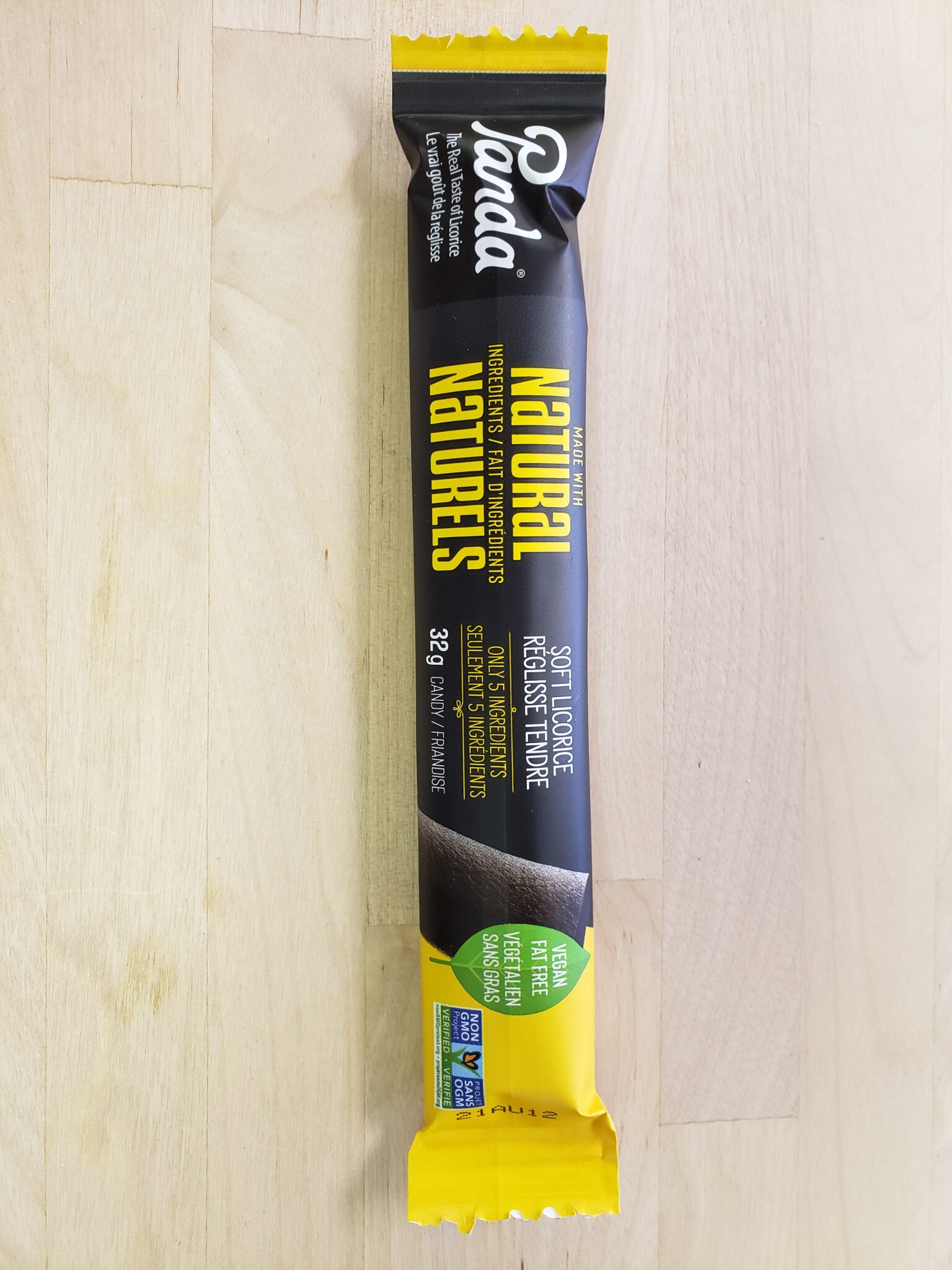 Panda Natural Licorice bars 32g – Crowsnest Candy Company