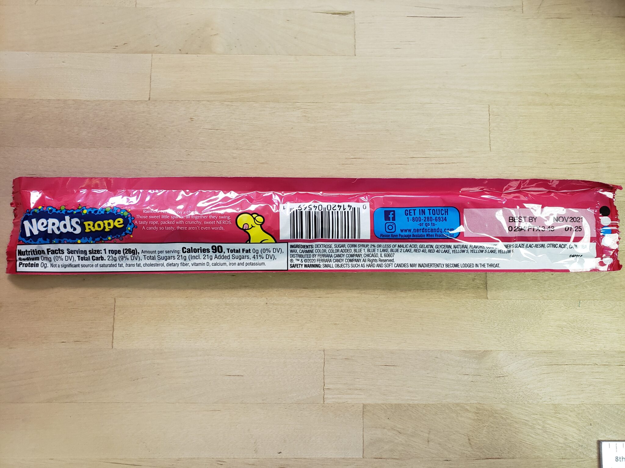 Nerds Rope Rainbow 26g – Crowsnest Candy Company