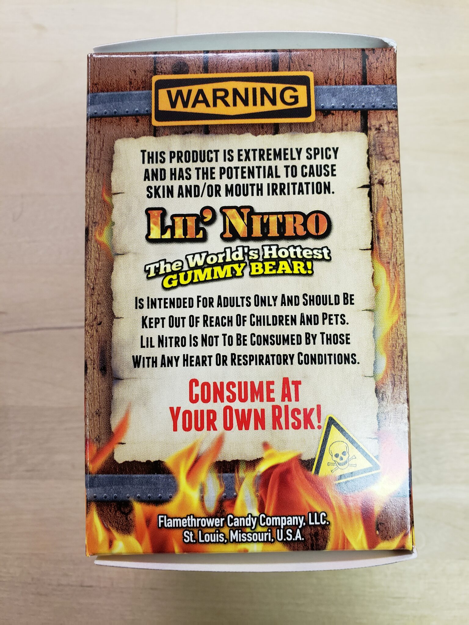 Lil Nitro Gummy Bear – Crowsnest Candy Company