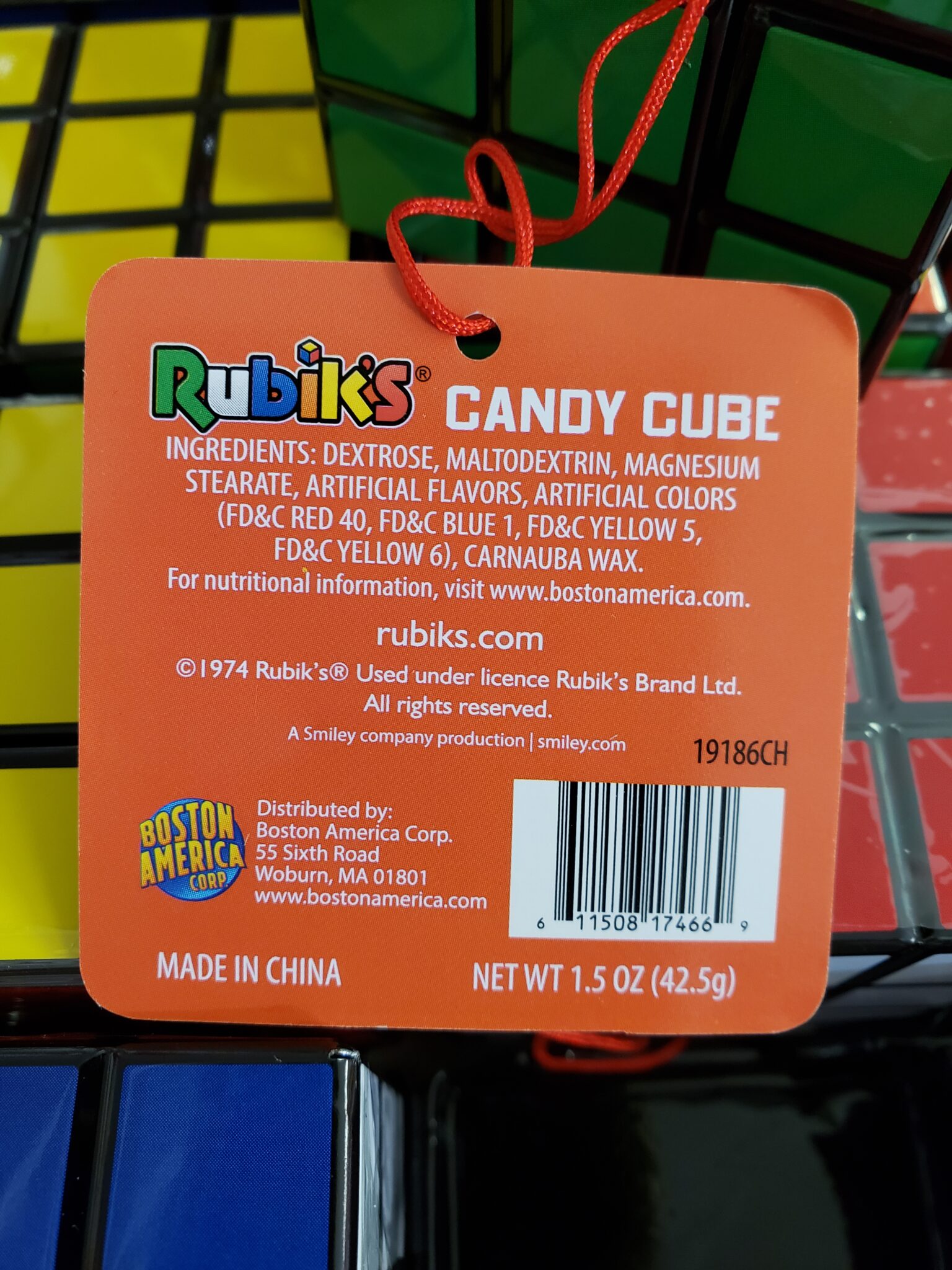 Rubik’s Cube Candy Tin – Crowsnest Candy Company
