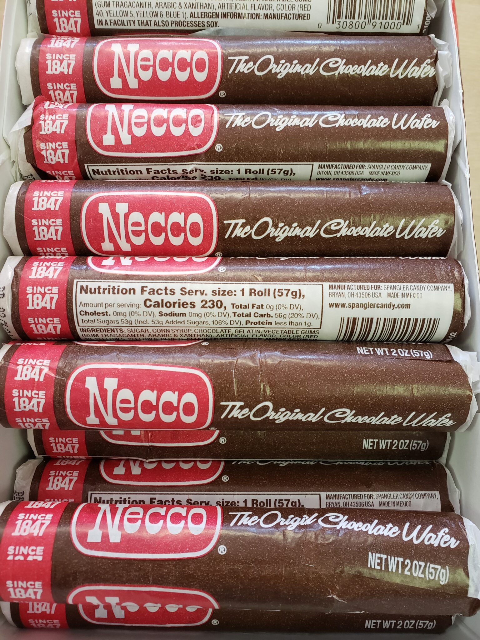 Necco Chocolate Candy Wafer – Crowsnest Candy Company