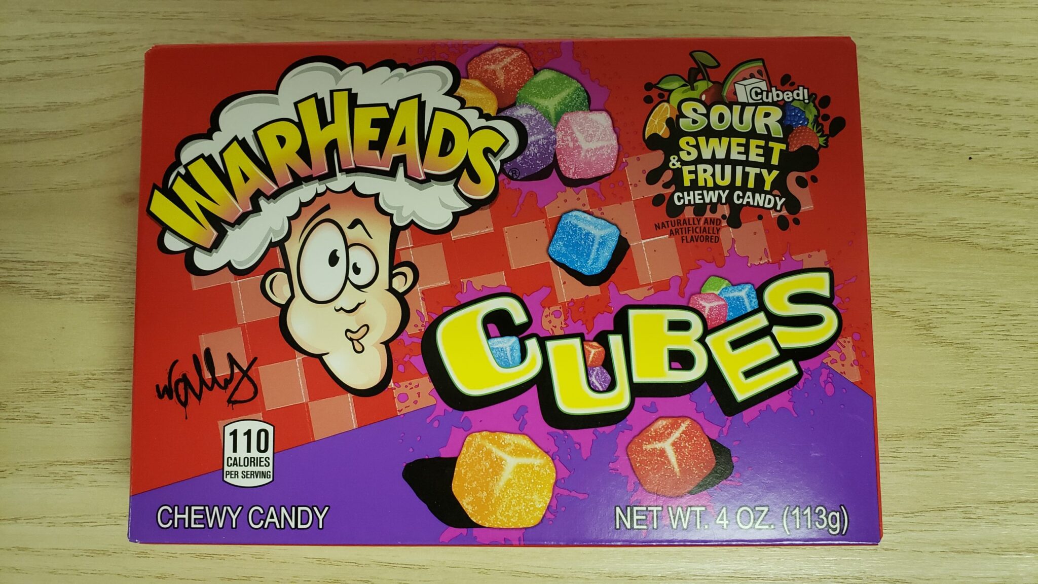 Warheads Chewy Cubes Theatre Box – Crowsnest Candy Company