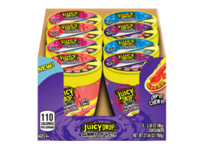 Juicy Drop Gummy Dip ‘N Stick 96g – Crowsnest Candy Company