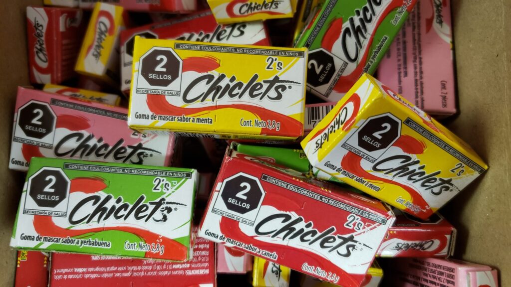 Chiclets Pastillas Menta – Crowsnest Candy Company