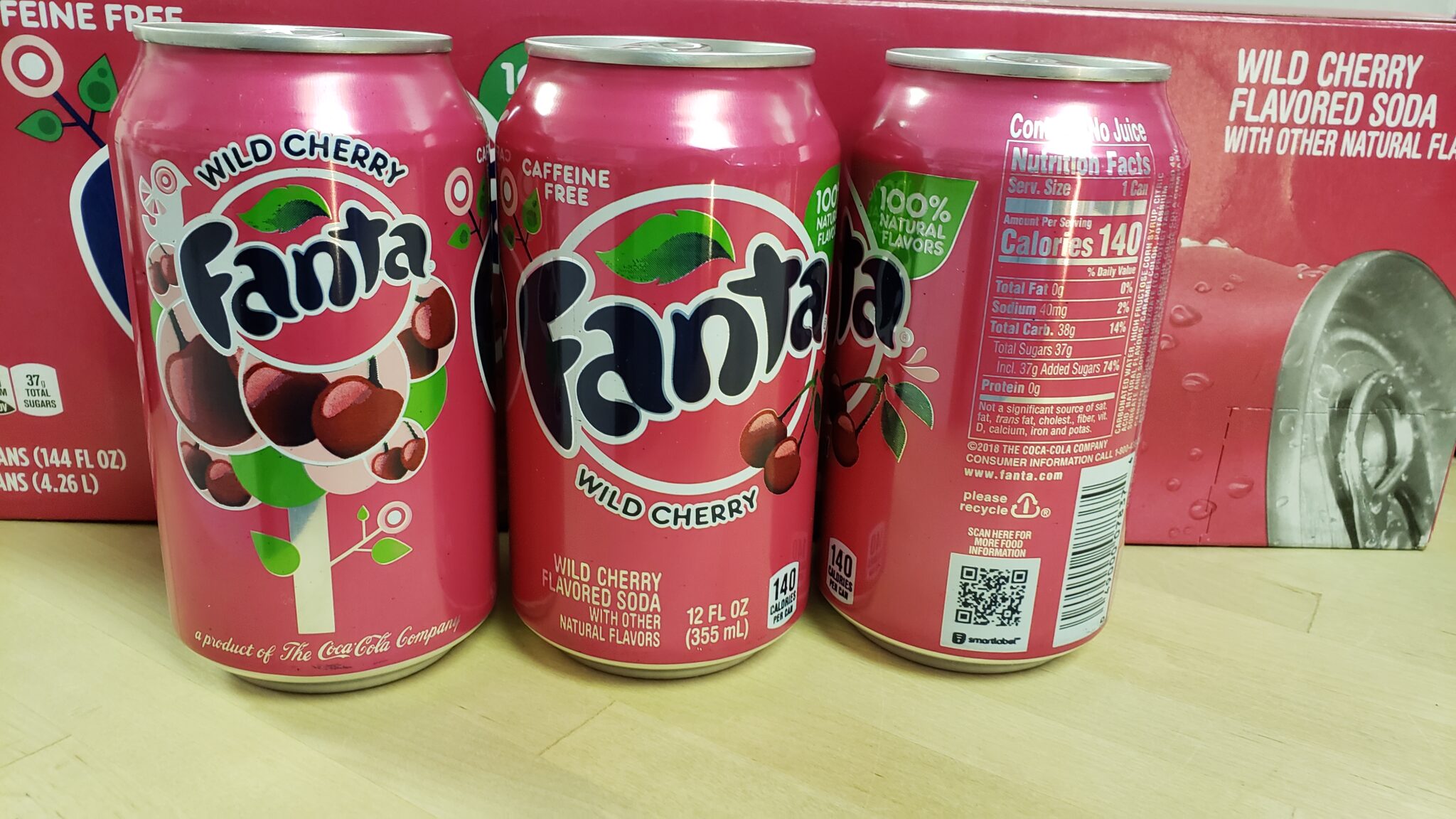 Fanta Wild Cherry Can 355ml – Crowsnest Candy Company