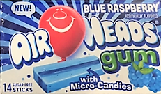 Airheads Gum Blue Raspberry – Crowsnest Candy Company