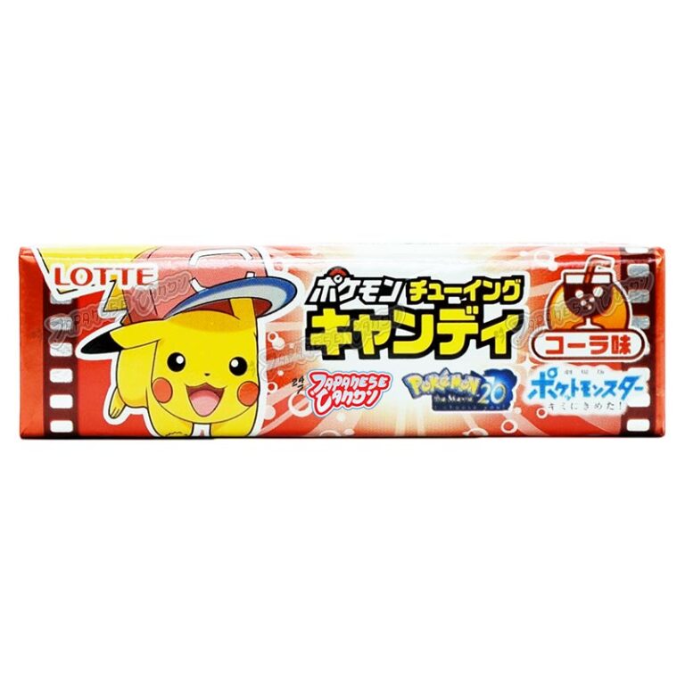Lotte Pokemon Chewing Candy Cola 21g – Crowsnest Candy Company