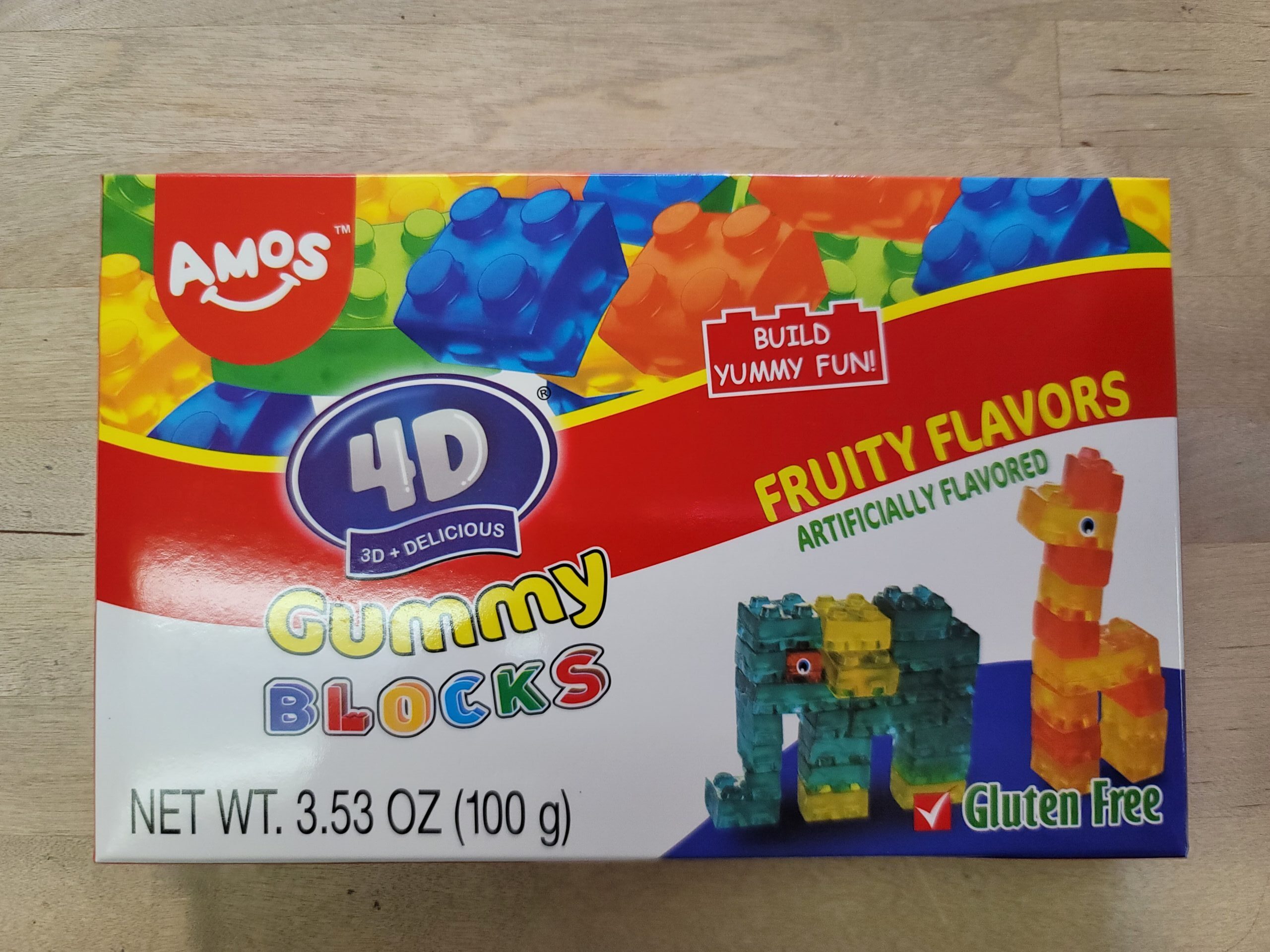 4D Gummy Block Shaped Theatre Box Crowsnest Candy Company