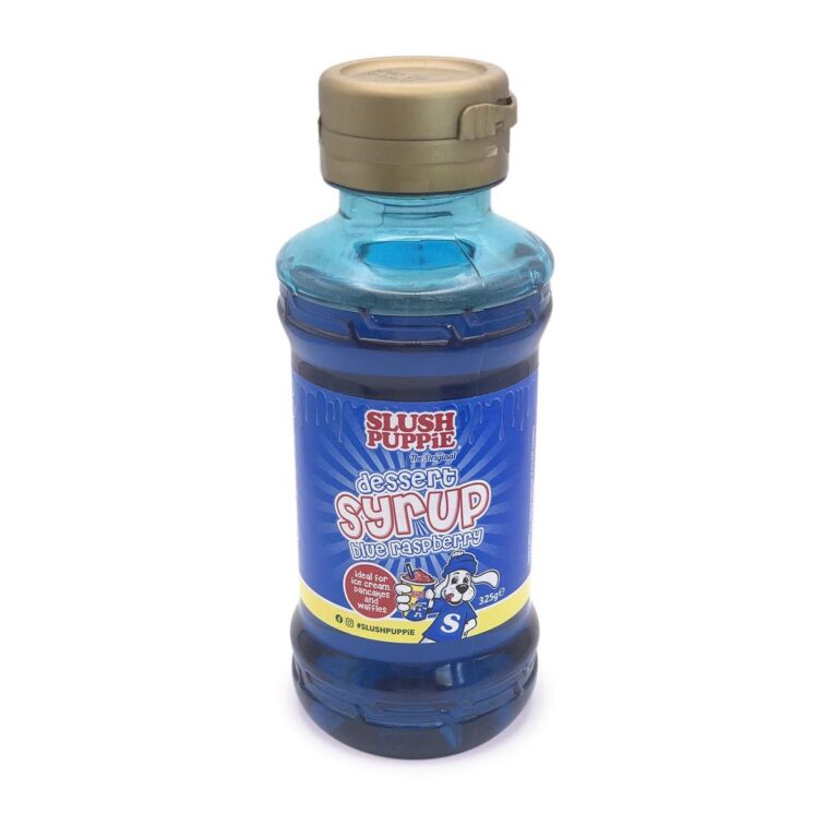 Slush Puppy Dessert Syrup Blue Raspberry 325g – Crowsnest Candy Company