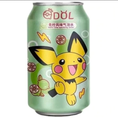 Qdol Pokemon Lime Soda 330ml – Crowsnest Candy Company