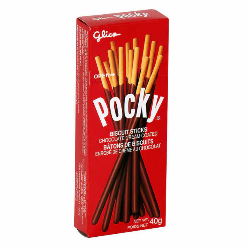 Pocky Chocolate 40g Crowsnest Candy Company Pocky Chocolate 40g Crowsnest Candy Company