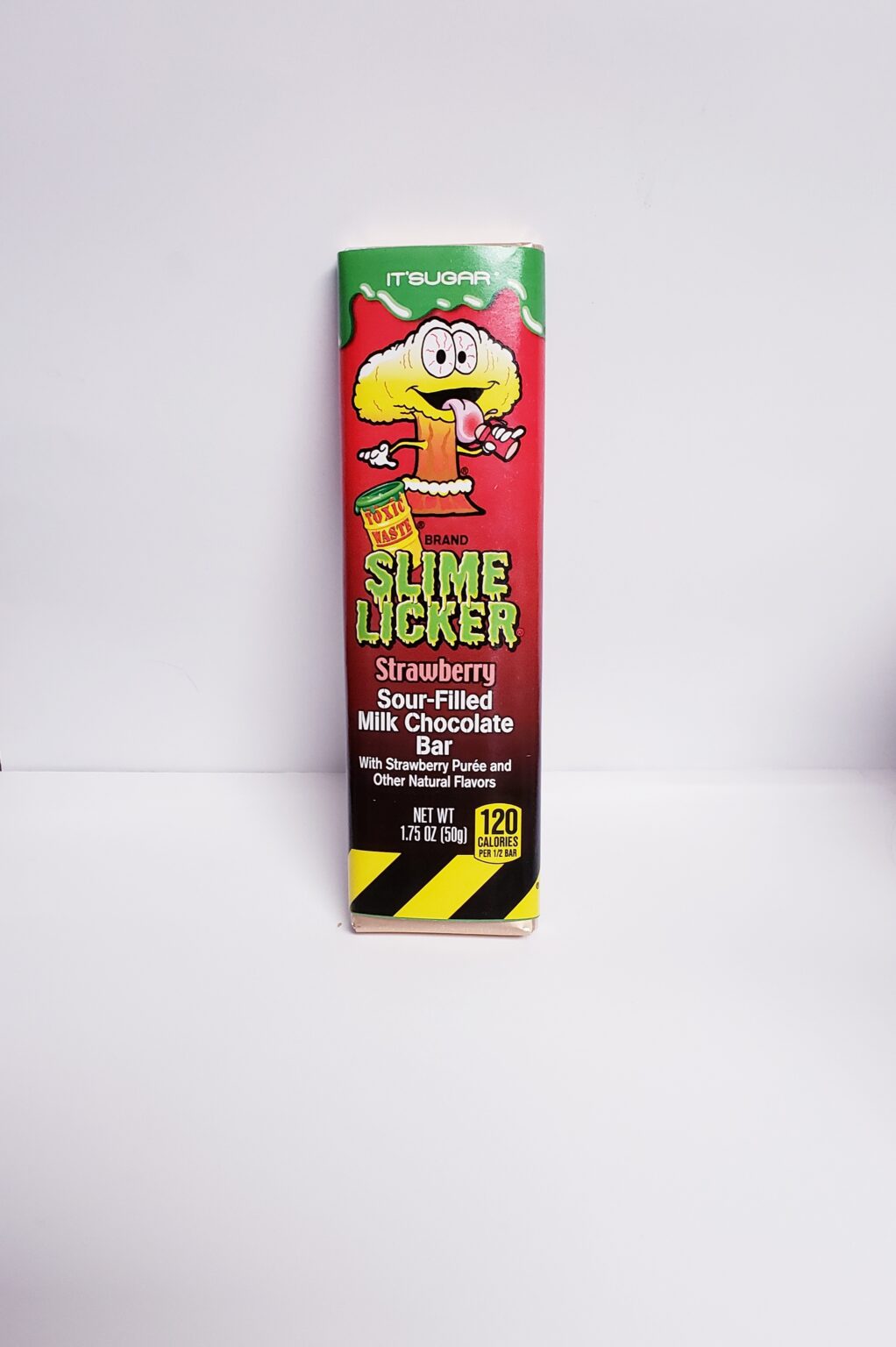 Toxic Waste Slime Licker Strawberry Chocolate Bar – Crowsnest Candy Company