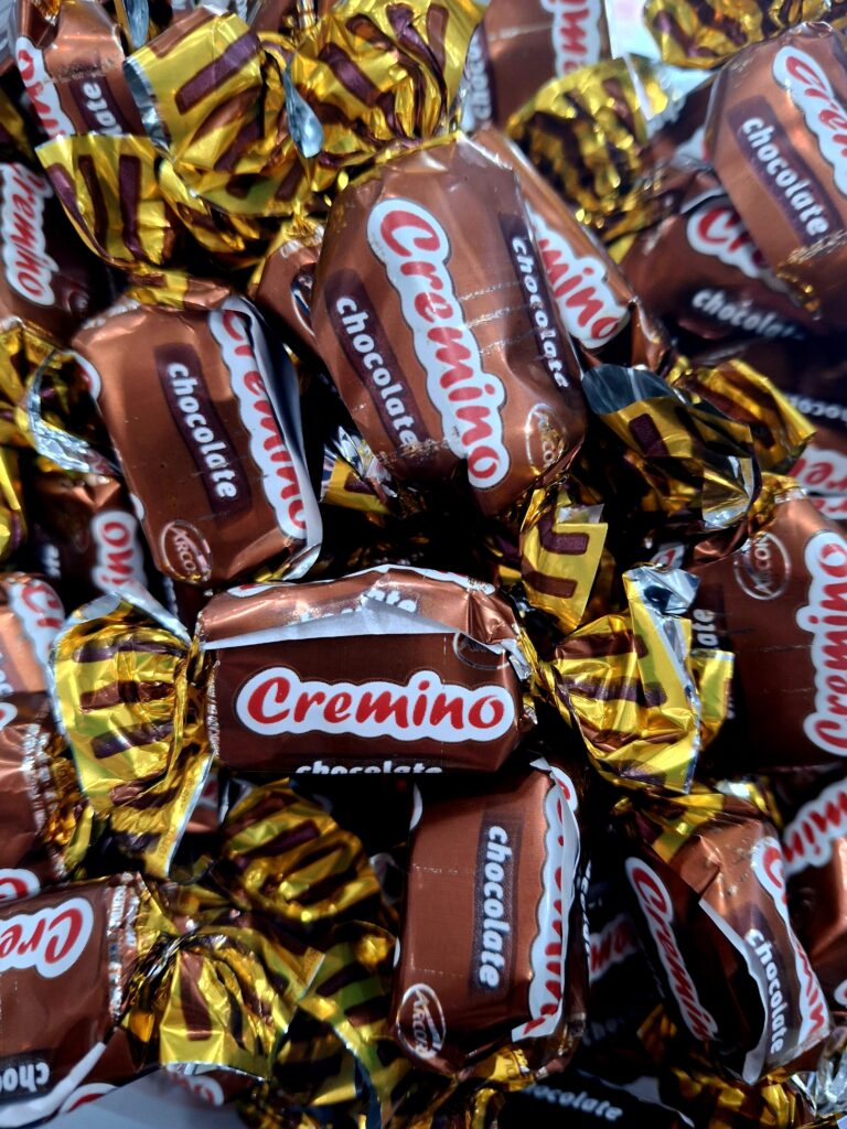 Creamy’s Original Chocolate Toffee Cremino Candies 5g – Crowsnest Candy ...