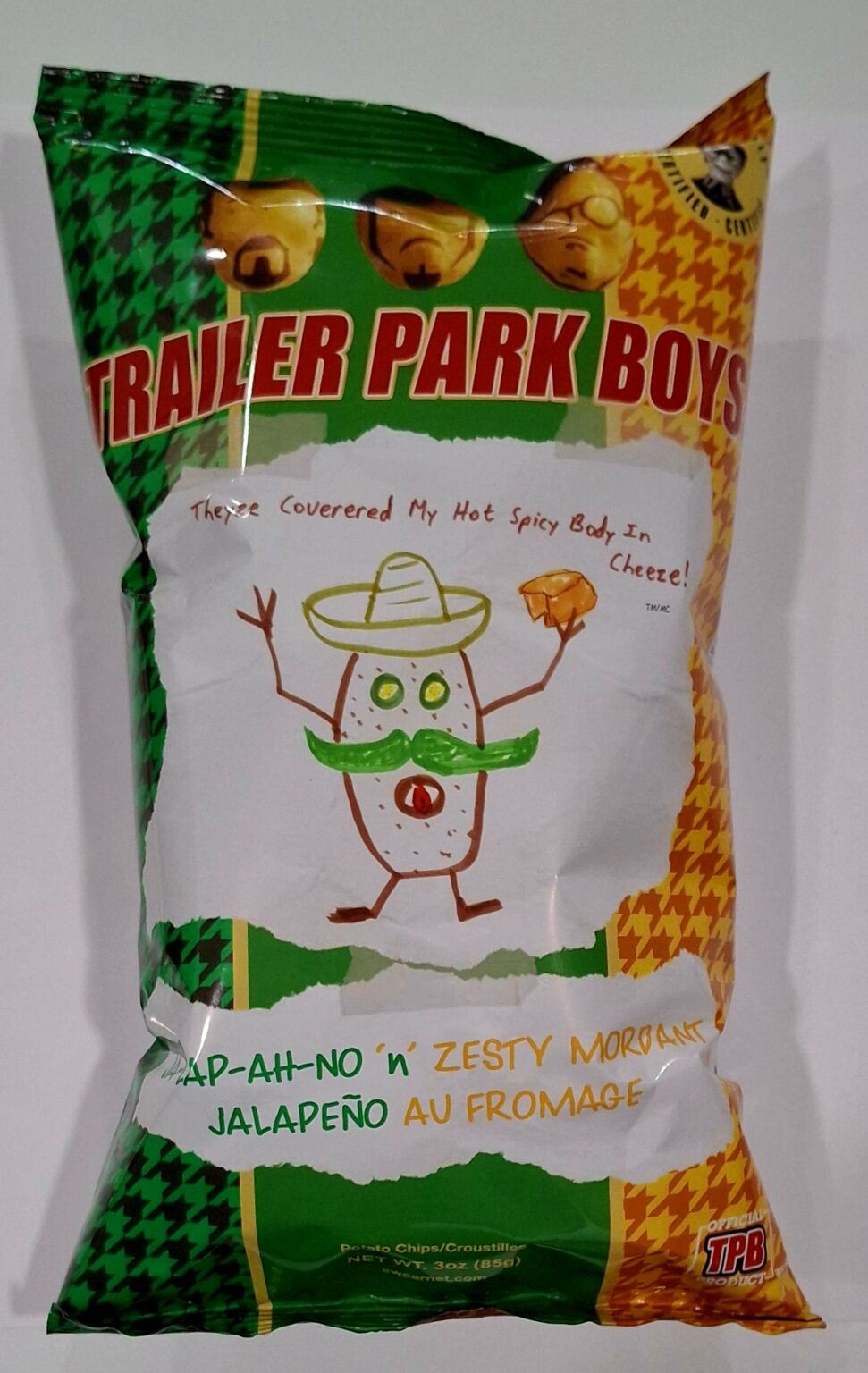Trailer Park Boys Ja-lap-ah-no ‘n’ Zesty Mordant Potato Chips 85g ...
