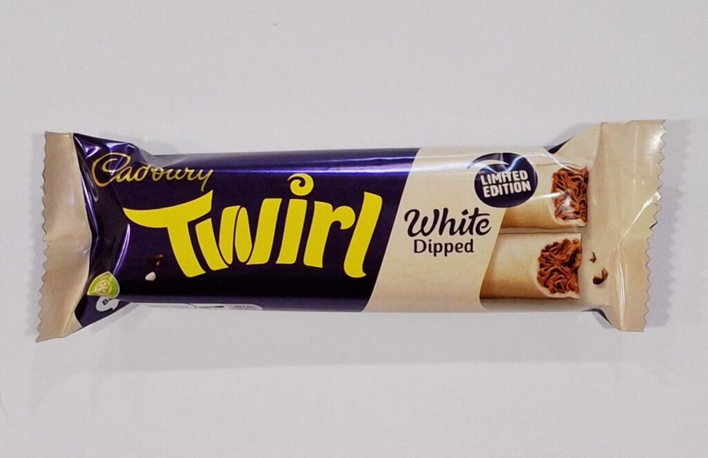 Limited Edition White Dipped Cadbury Twirl 43g – Crowsnest Candy Company
