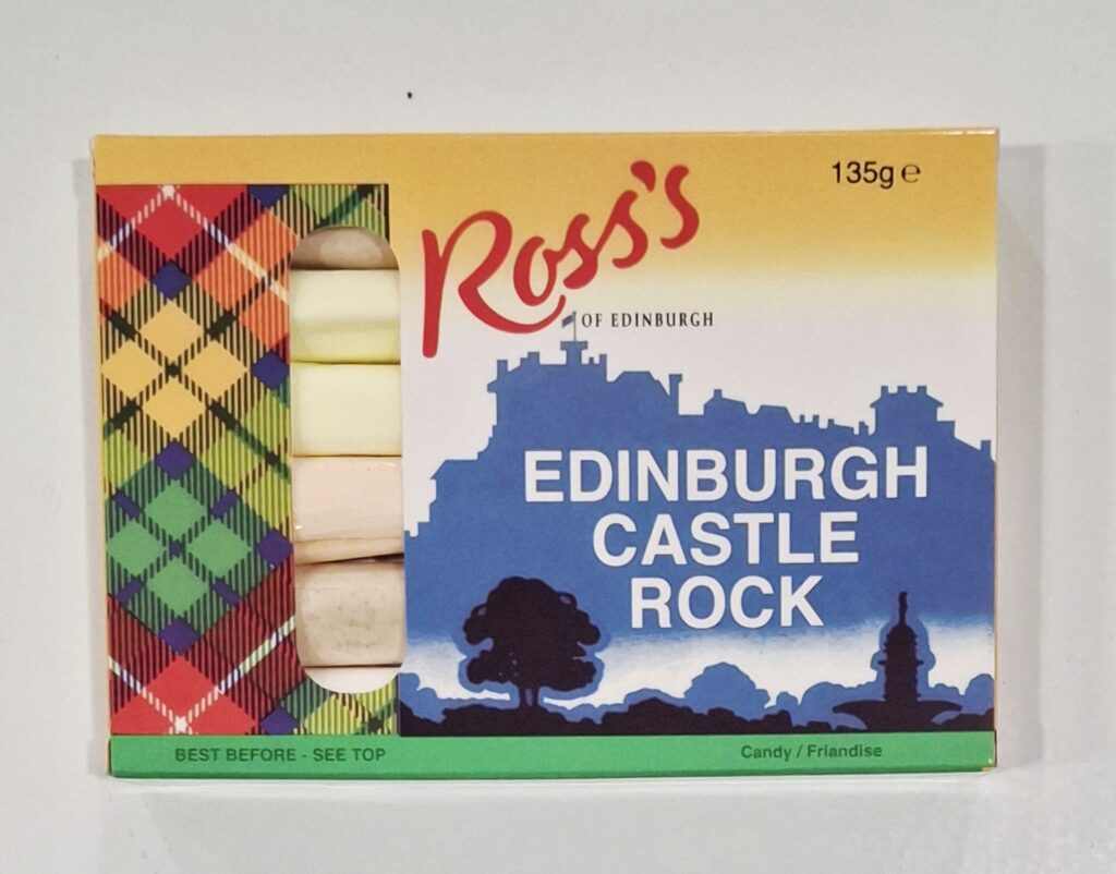 Edinburgh Castle Rock Candy (Ross’s of Edinburgh) 135g – Crowsnest ...